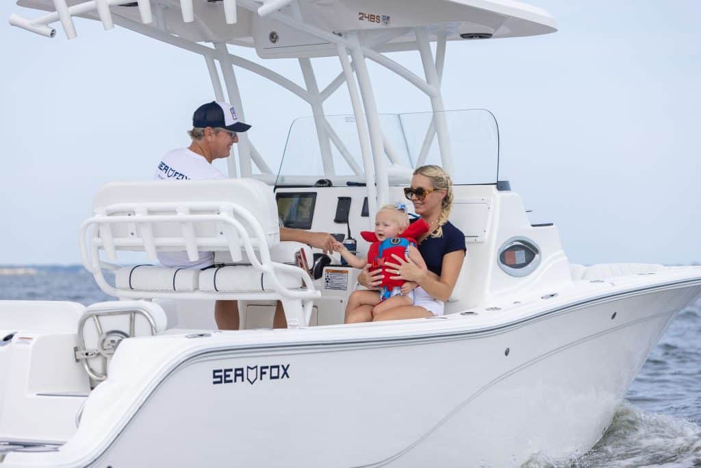 SEA FOX BOAT COMPANY | Best Center Console Offshore Boats, side, dual ...